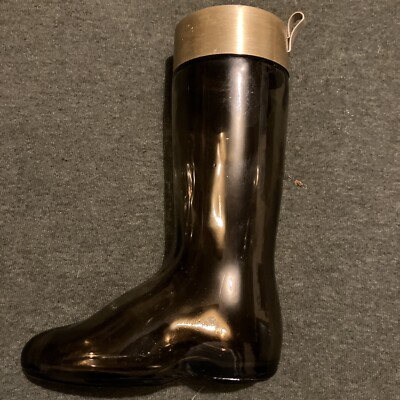 Collectible Vintage Avon Leather Boot Cologne Decanter Bottle EMPTY ...