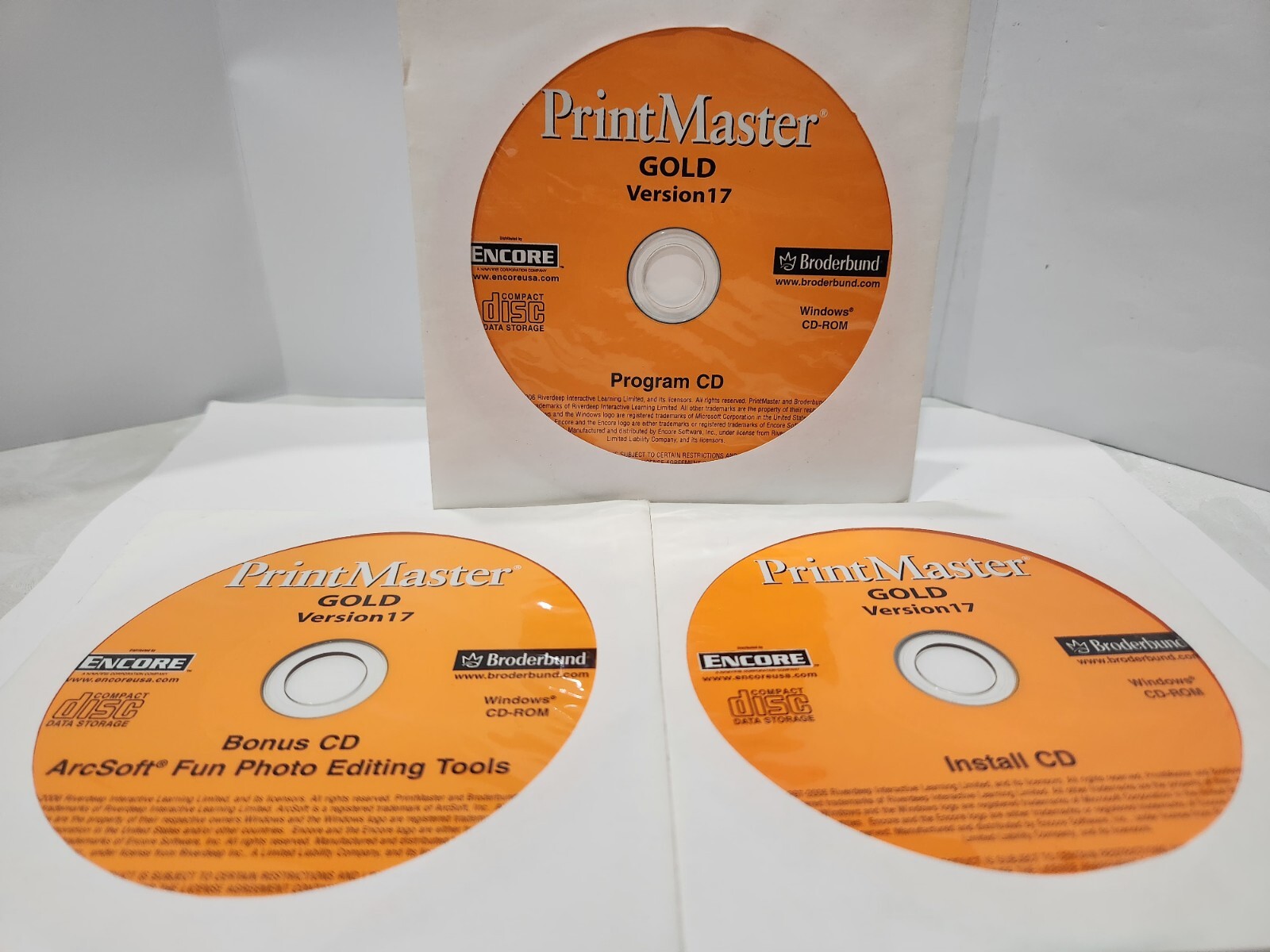 Broderbund PrintMaster Gold Version 17 With Bonus CD | eBay