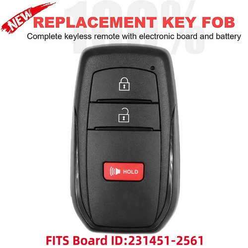 For Toyota Corolla Cross 2022 2023 Remote Smart Key Fob HYQ14FBW 231451 ...