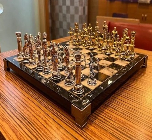 Luxury Chess Set Mythology Vintage Chess Pisces Wood Chess Board / Gift ...