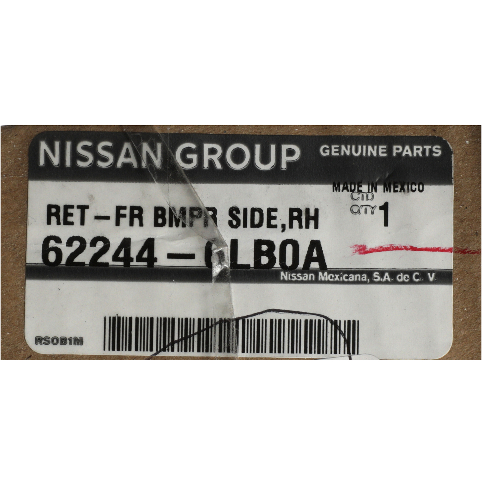 OEM 2020-2022 Nissan Sentra Right Front Retainer Fender Support NEW ...