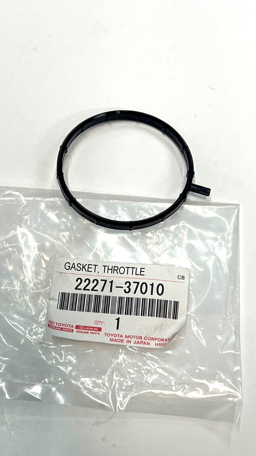 2010-2017 GENUINE Toyota Throttle Body Cover Gasket | 222710C010 | OE ...