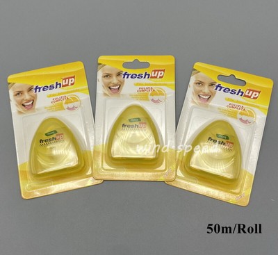 Dental Mint Tooth Flosser Sponge Floss Oral Hygiene Teeth Cleaning 50m ...