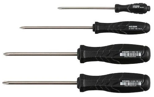 Premium JIS 4 JIS Screwdriver Set Japanese Industrial Standard Drivers ...