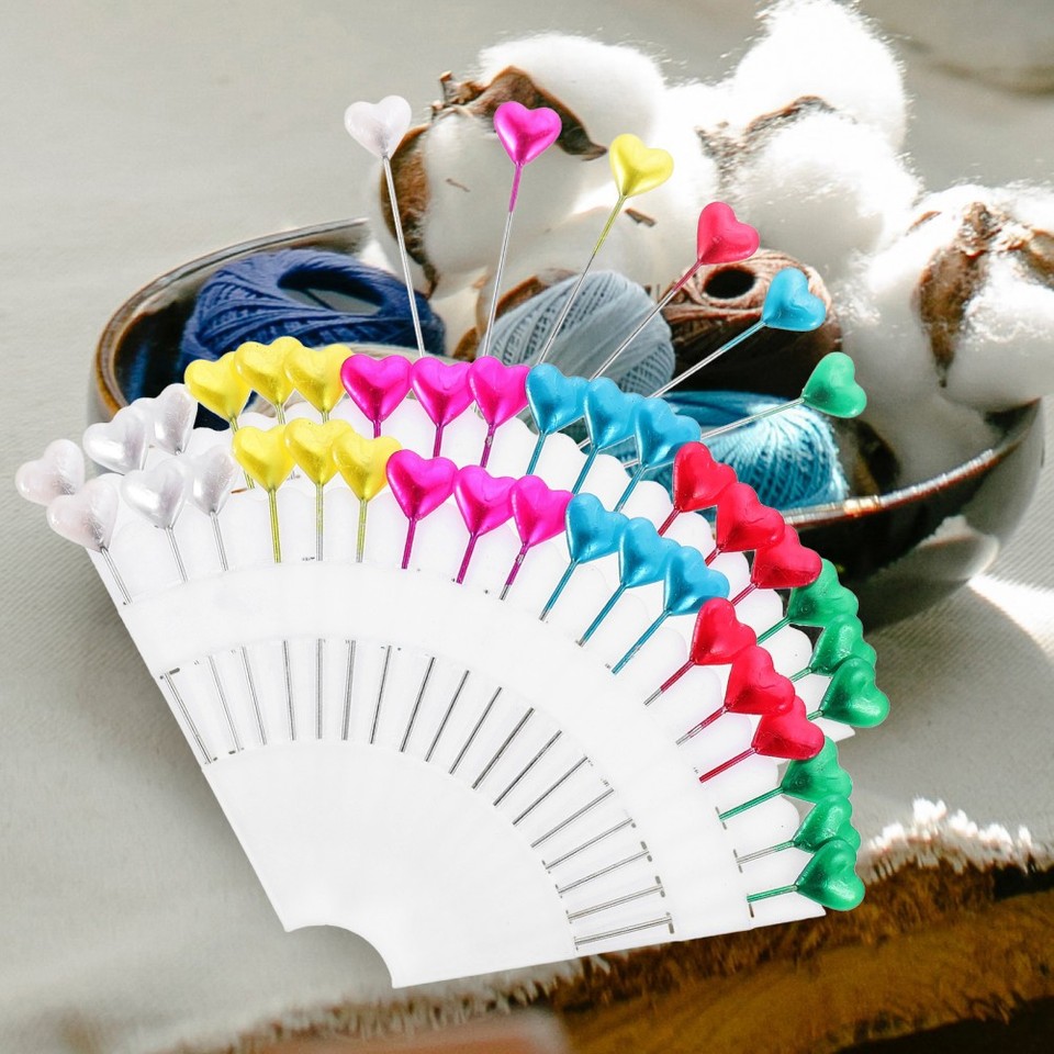 1080 pcs Stitching Pin Cross-stitch Sewing Pin Corsage Making Pin ...