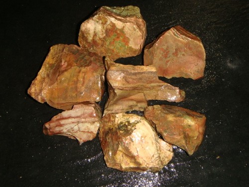 RARE CHINESE DENDRITIC (RED BUTTE) JASPER SPECIMENS 6 1/2 + POUNDS ...