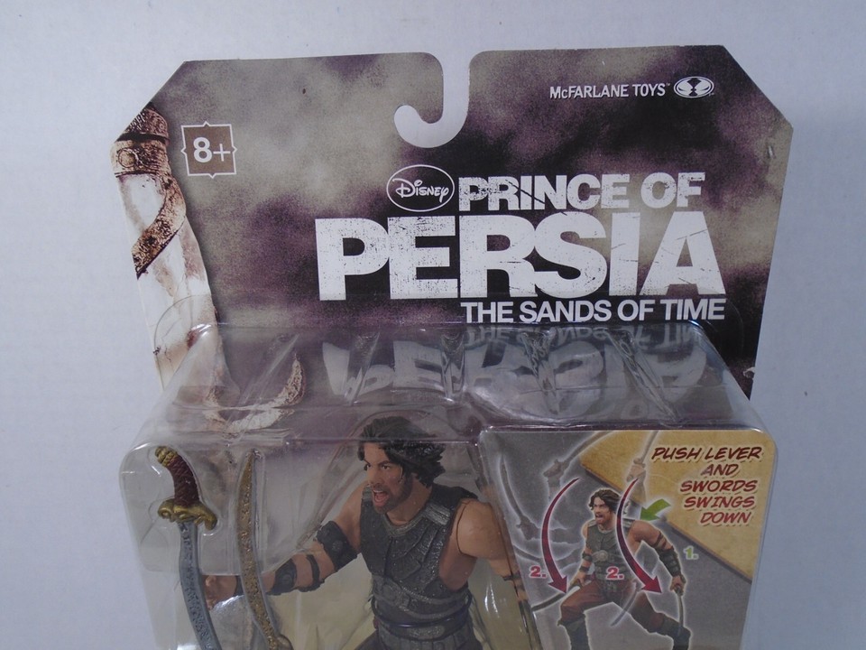 2010 MCFARLANE TOYS--DISNEY'S PRINCE OF PERSIA--PRINCE DASTAN FIGURE ...