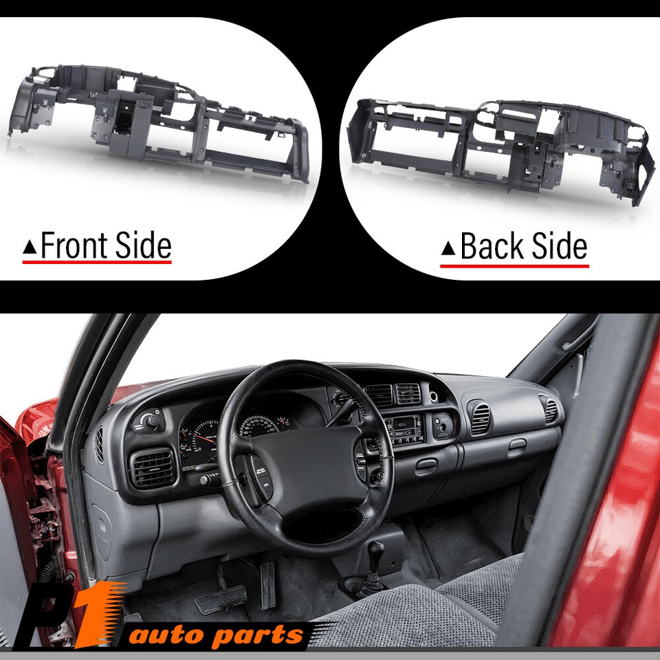 Fit For 1998-01 Dodge Ram Dash Dashboard Core Structure Frame Single ...
