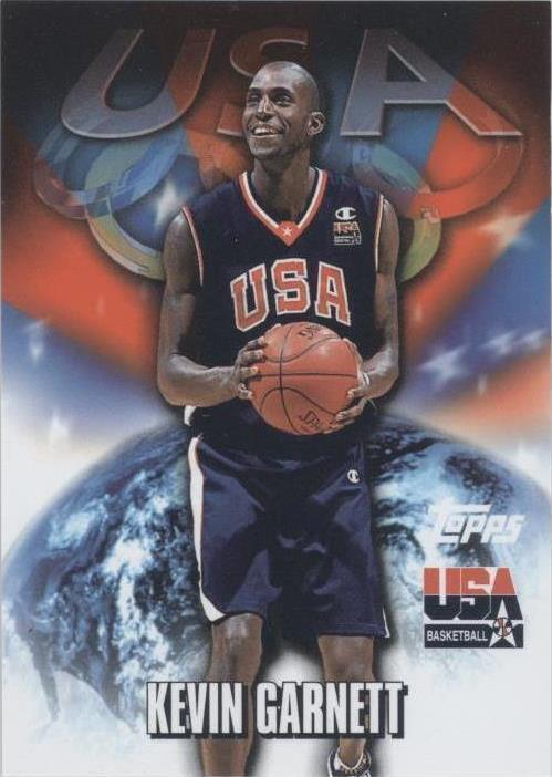 2000 Topps Team USA - Kevin Garnett #52 for sale online | eBay