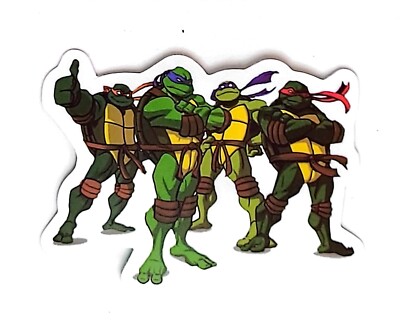 TMNT Teenage Mutant Ninja Turtles Shredder Krang April Water Resistant ...