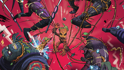 Anime Baby Groot Guardians Of The Galaxy Guardians Gaming Mat Desk ...