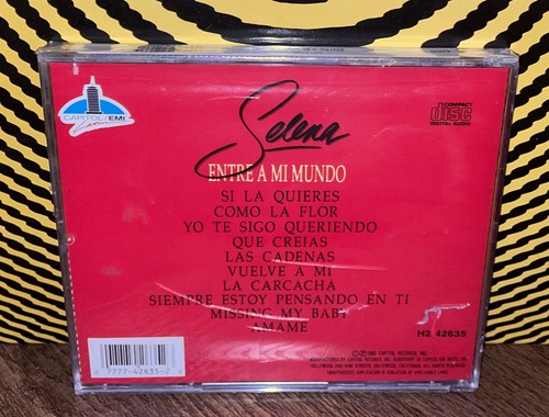 Entre a Mi Mundo by Selena (CD, 1992) for sale online | eBay