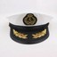 Costume Caps Police Hat Performance Uniform Black Octagonal Cap Police ...