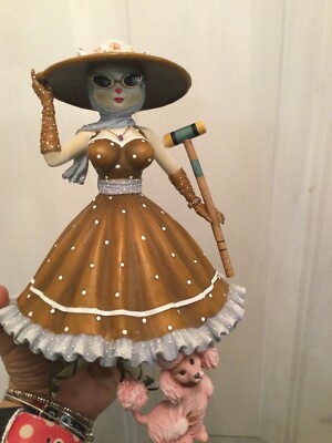 kitty o retro Alley cat retired figurine by Margaret le van and artisan ...