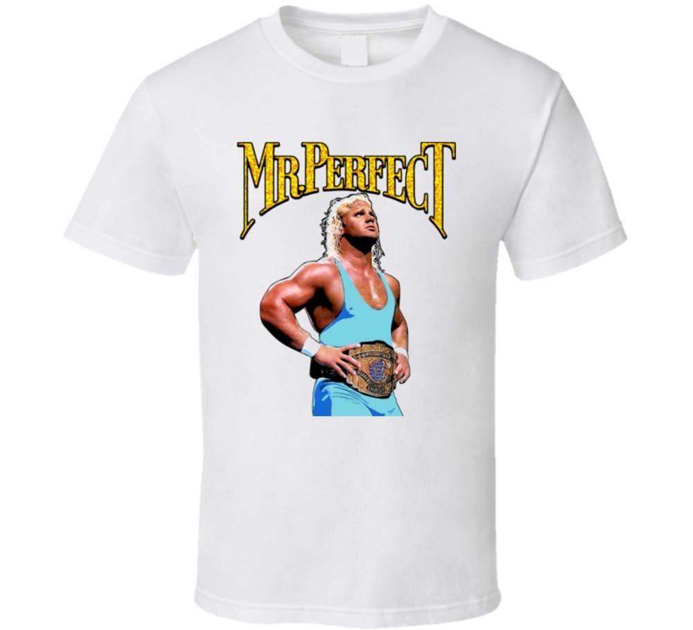 Mr Perfect Wrestling Legend Classic T Shirt | eBay