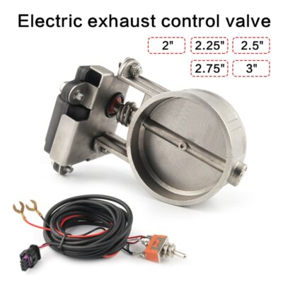 Electric Exhaust Control Valve2"/2.25"/2.5"/2.75"/3" Control Valve- Low ...