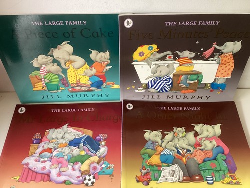 The Large Family X4 Books | eBay Australia