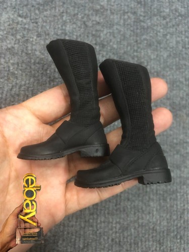 1/6 Hot Toys MMS140 Batman Begins Batman Demon Boots for Action Figure ...