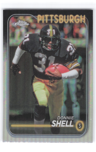 2024 Topps Chrome Refractor Donnie Shell | eBay