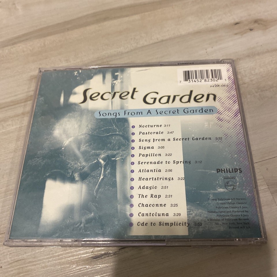 AUTOGRAPHED Secret Garden CD - Songs from a Secret Garden Excellent 731452823021 | eBay