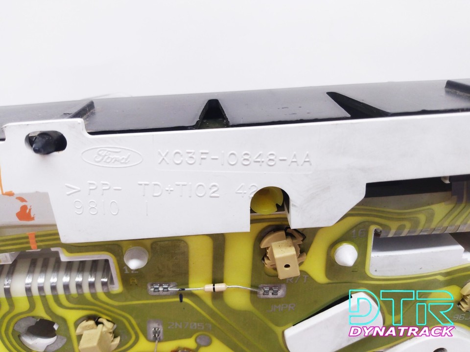 Ford F250 F350 1999-2001 7.3 Diesel Instrument Gauge Cluster 285K XC3F ...