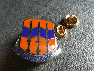 Rare Pins PIN'S - US Army Crest - Communications First - Army Military ...