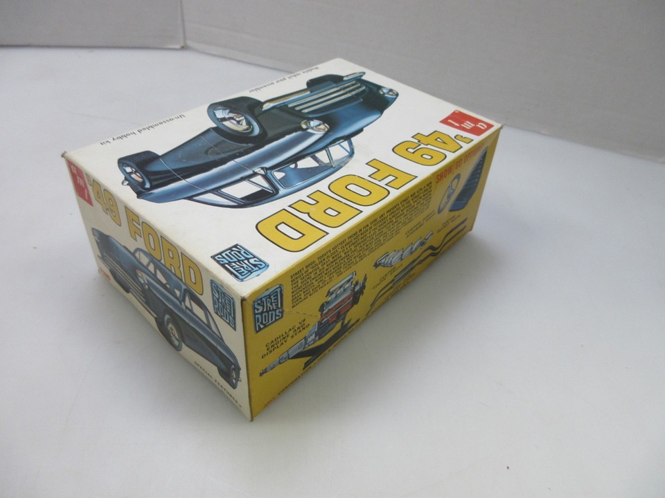 Amt 49 Ford Street Rods Black Vintage Model kit 1/25 scale | eBay