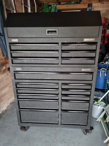 Sealey Superline Pro Black Edition 42" Tool Chest | eBay UK