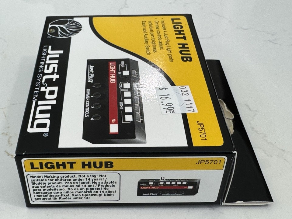 Woodland Scenics JP5701 Light Hub Just Plug® Lighting System, NIB | eBay