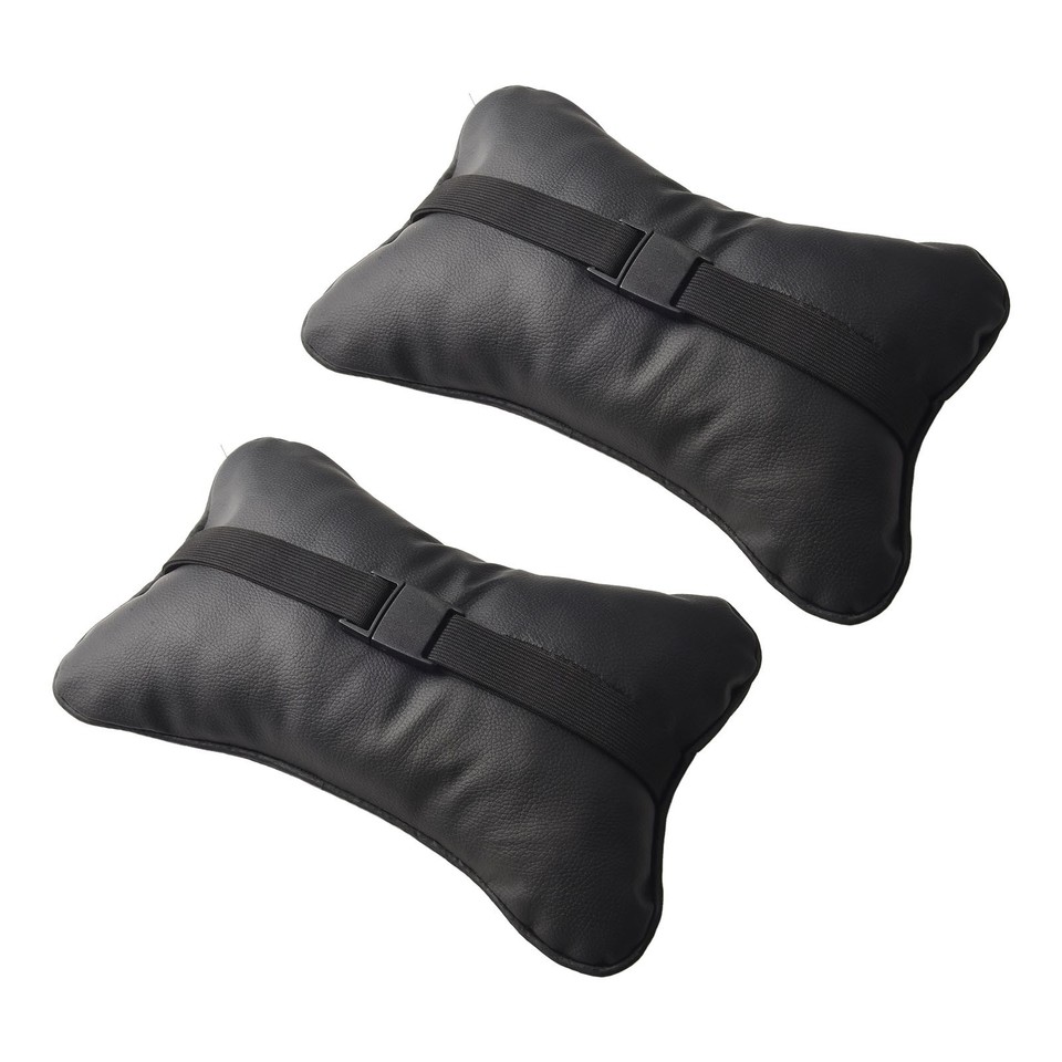 Cushion Pad Pillow Black Car Pillow Car Styling Neck Rest Travel Pillow ...