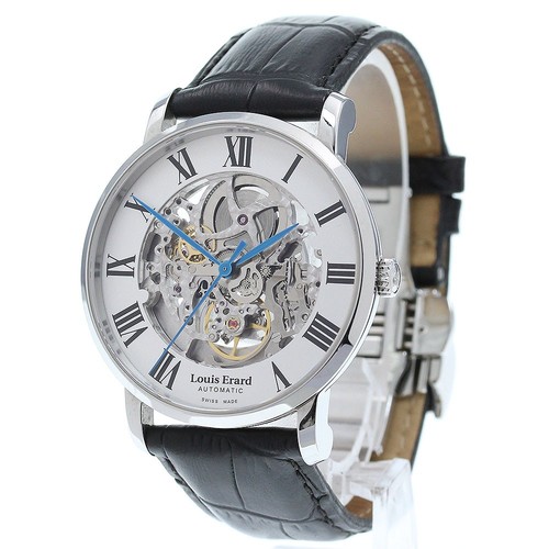 Louis Erard LE61233AA22BDC02 Excellence See-through Automatic Men's ...