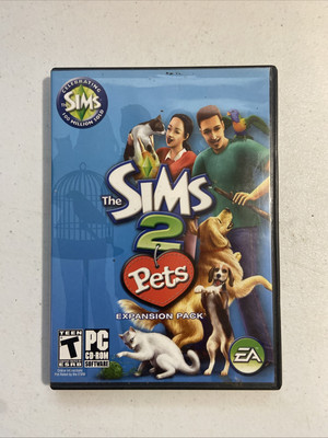 The Sims 2 Pets PC Game Expansion Pack 2006 Complete With Bonus Disc ...