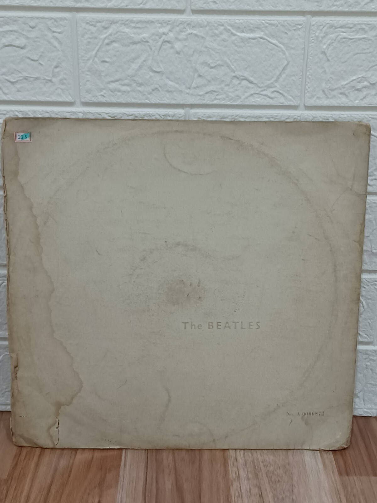 The Beatles White Album Low Number Serial A000872 Very Rare LP Record ...