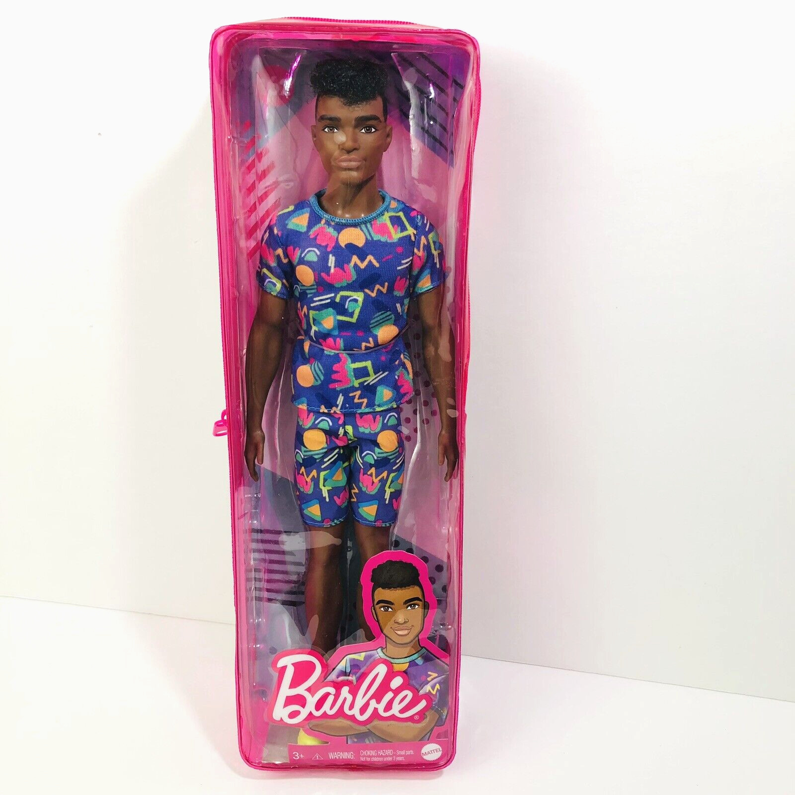 Barbie Ken Doll Fashionistas 162 African American Rooted Hair Yellow ...