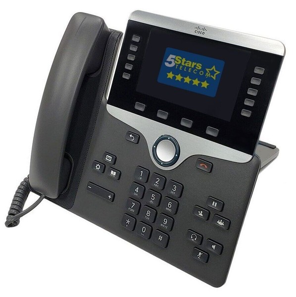 Cisco 8811 Corded Wall Mountable Phone - Charcoal (CP-8811-3PCC-K9) for ...