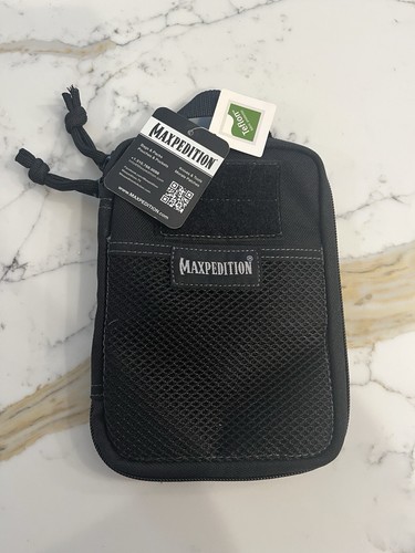 NWT Maxpedition EDC Pocket Organizer Black 0246B | eBay