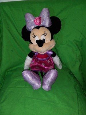 Disney Minnie Mouse Talking/Singing Plush With Light Up Bow | eBay