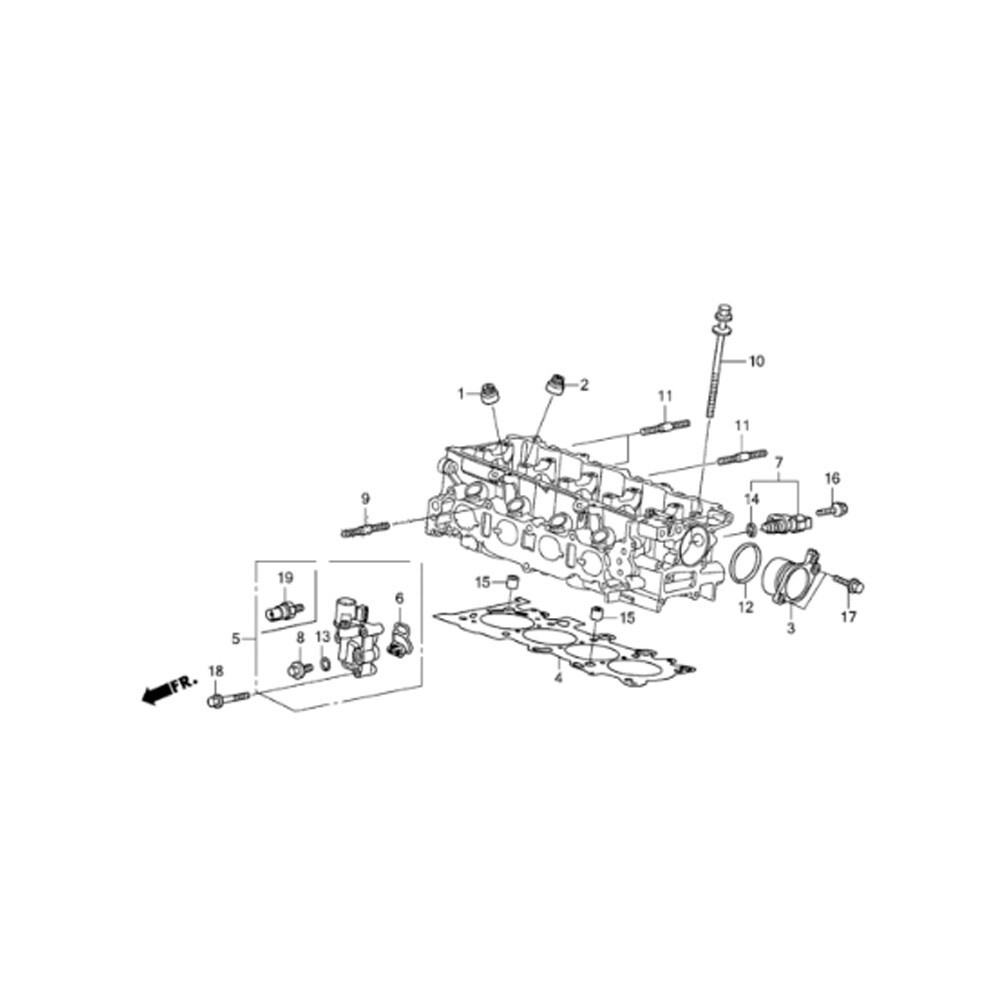 Engine Variable Timing Solenoid Valve Filter Gasket 15825-RB0-003 for ...