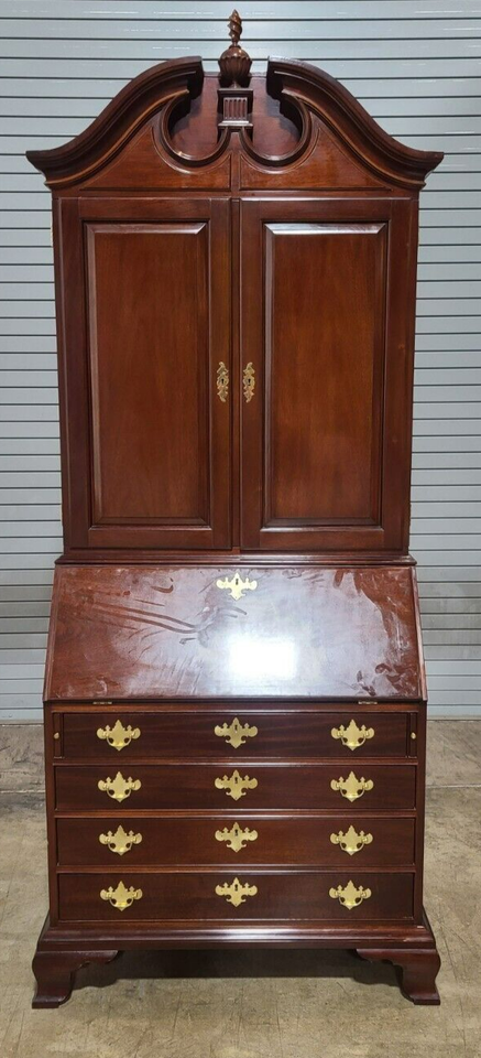 Sutton Century Collection Mahogany Chippendale Secretary Desk ...
