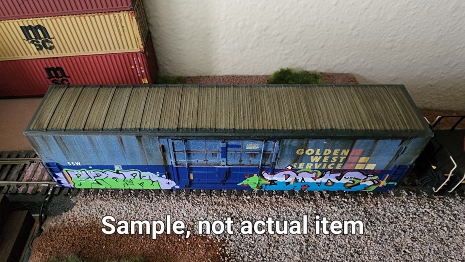 Custom Weathering Service For Freight Cars | eBay