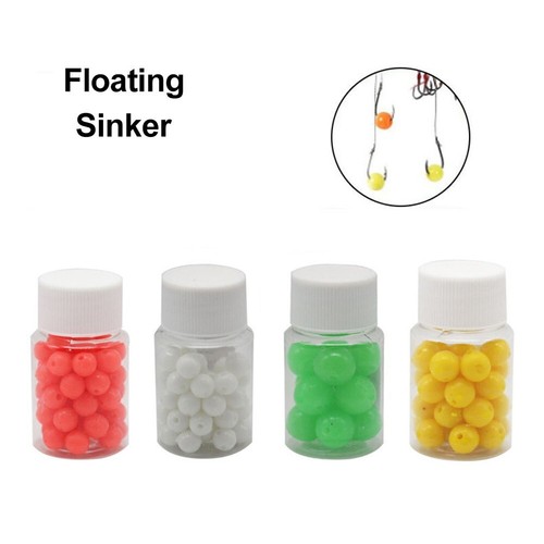 Fishing Beads Soft Beads 8mm Bait Bead Carp Tackle Lures Rigging 50pcs ...