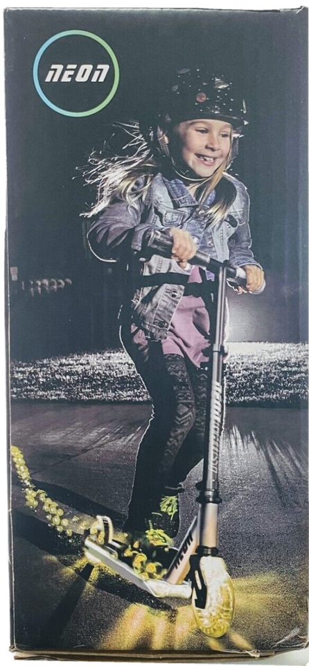 Y-volution Kids' Neon Ghost LED Scooter with Light-Up Wheels | eBay