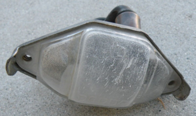 DODGE CHRYSLER REAR BACK BUMPER LICENSE PLATE LIGHT 1955 1956 55 56 OEM ...