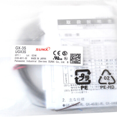 Panasonic Sunx Photoelectric Sensor GX-3S GX3S | eBay