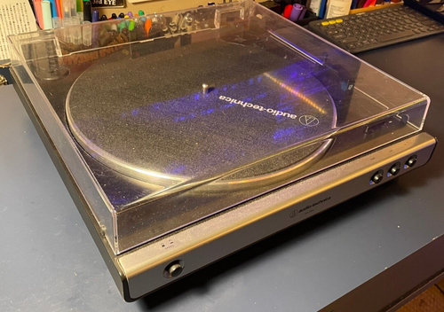 (USED) Audio-Technica AT-LP60X Turntable W/LP Gear Carbon Needle | eBay