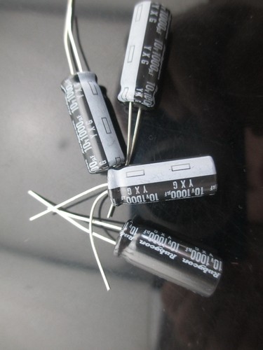 50pcs RUBYCON YXG 100mfd 10V 100UF electrolytic Capacitor 105℃ 5X11mm | eBay