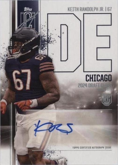 2024 Topps Signature Class - Rookie Class Autographs Keith Randolph Jr ...