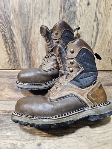 Irish Setter Mens 83850 Brown Leather Waterproof Aliminum Toe Work Boot ...