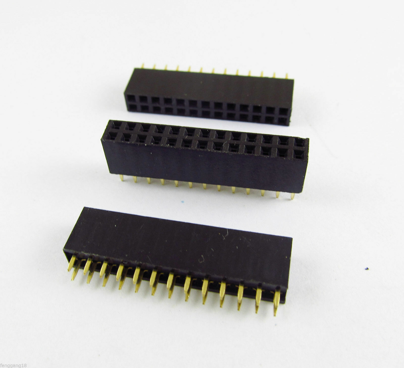 200pcs Pitch 2.54mm 2x13 Pin 26 Pin Female Double Row Straight Pin ...