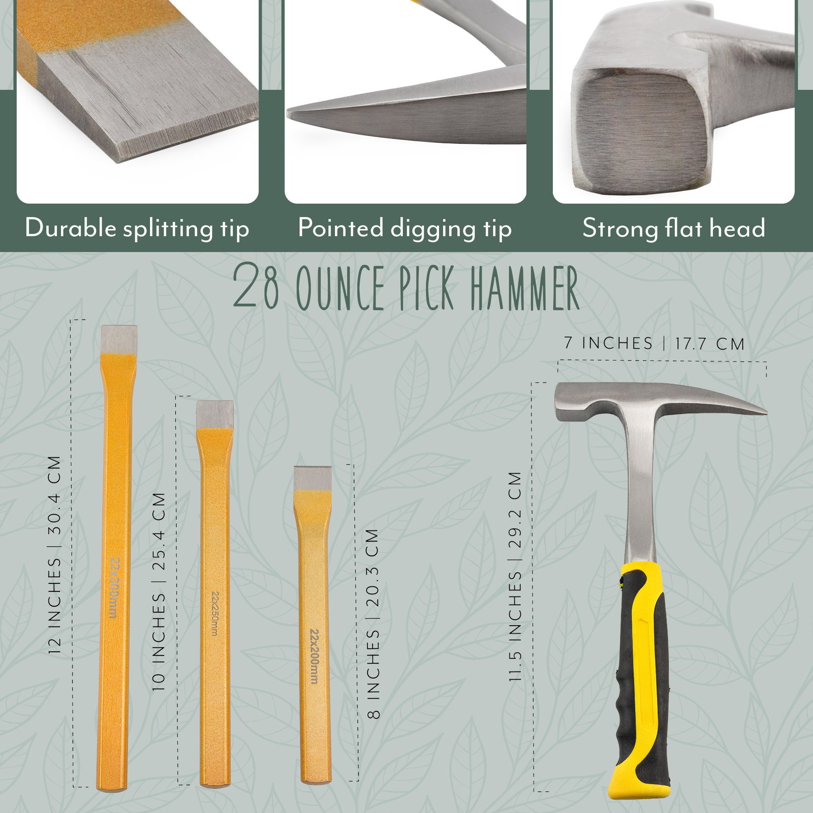 Rockhound & Rock Mining Kit Deluxe 15-Piece Set, Hammer, Chisels, Musette Bag | eBay